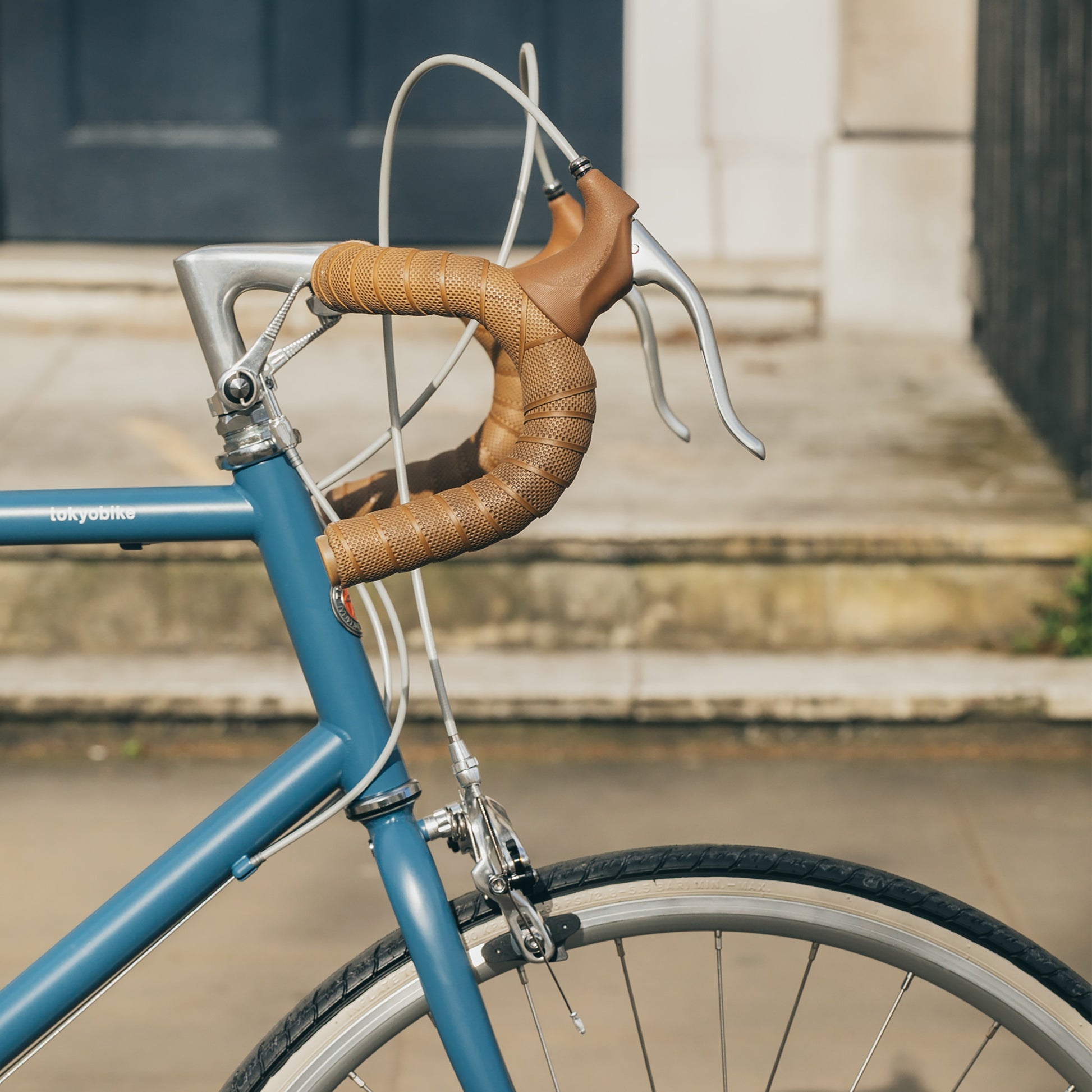Dia-Compe - 202 Road brake levers, Brown / Silver – tokyobike London
