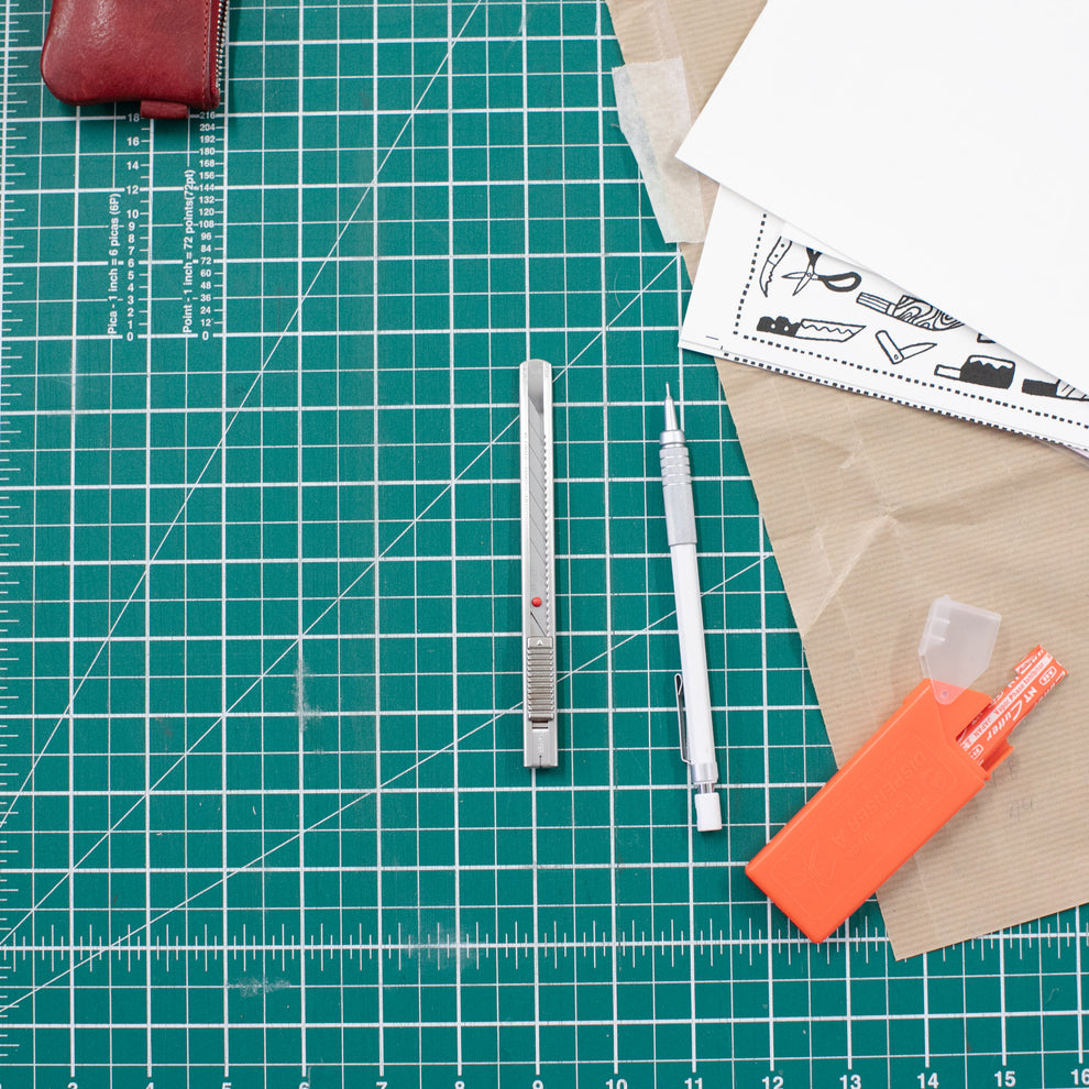 NT Cutter - Knife, PRO AD TYPE 30D, Chrome / Red – tokyobike London