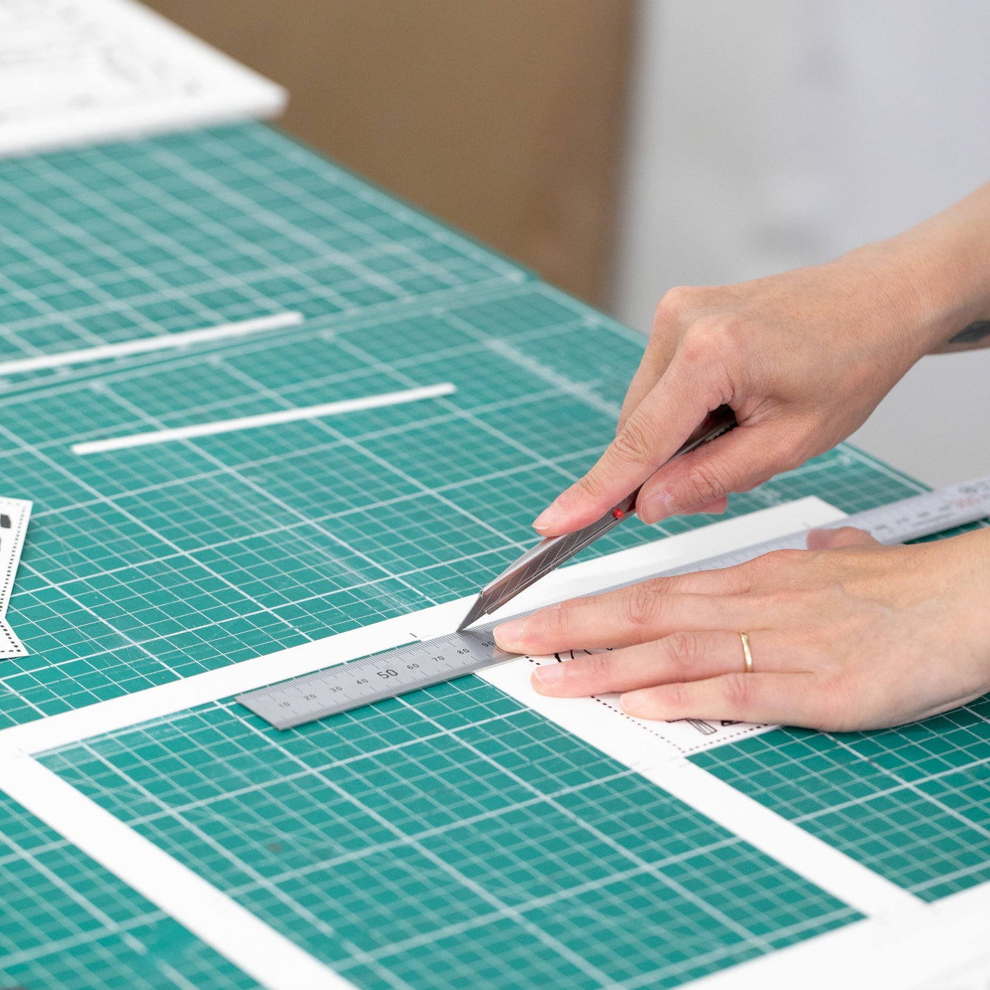 NT Cutter - Knife, PRO AD TYPE 30D, Chrome / Red – tokyobike London