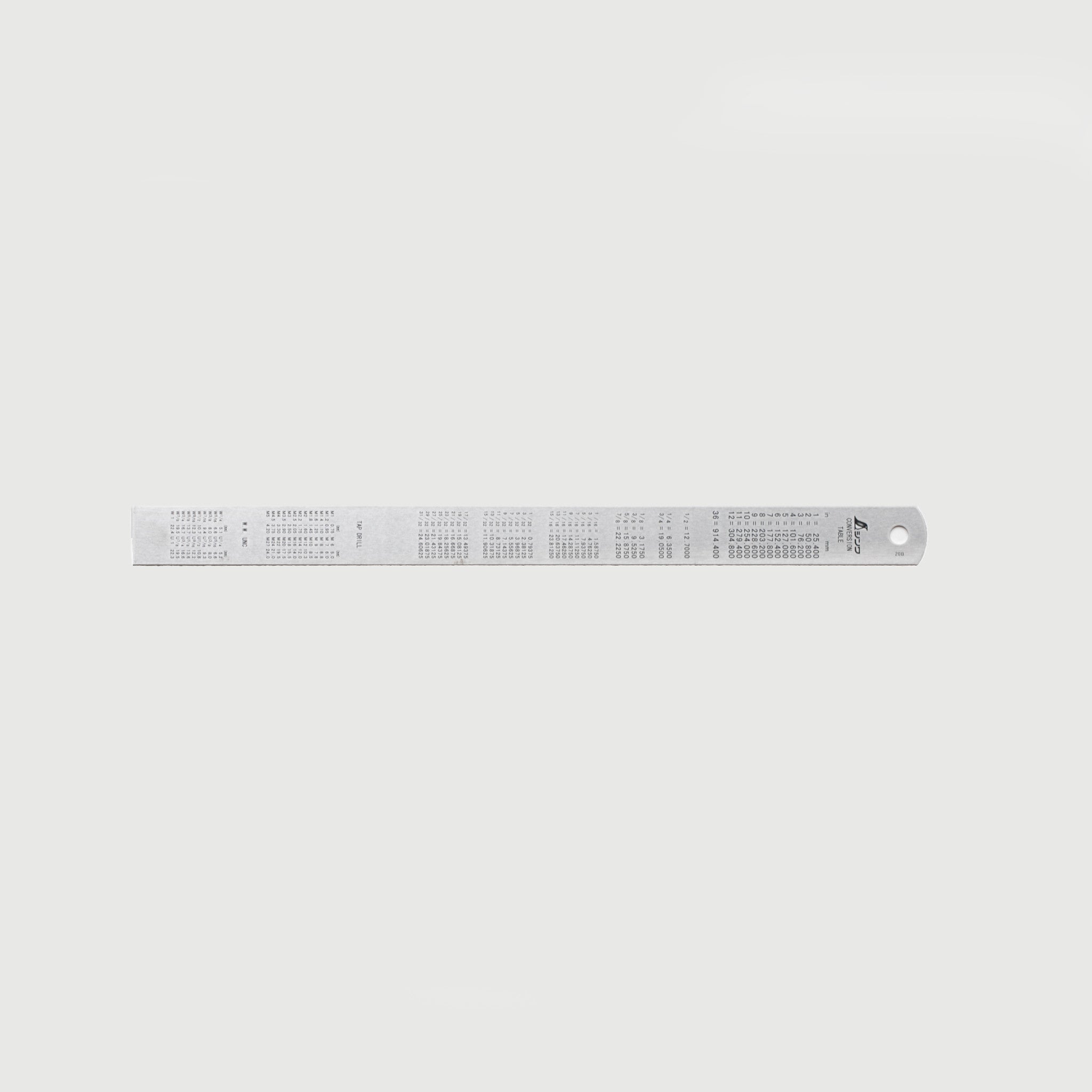 Shinwa 300mm Japanese stainless Steel Ruler – tokyobike London