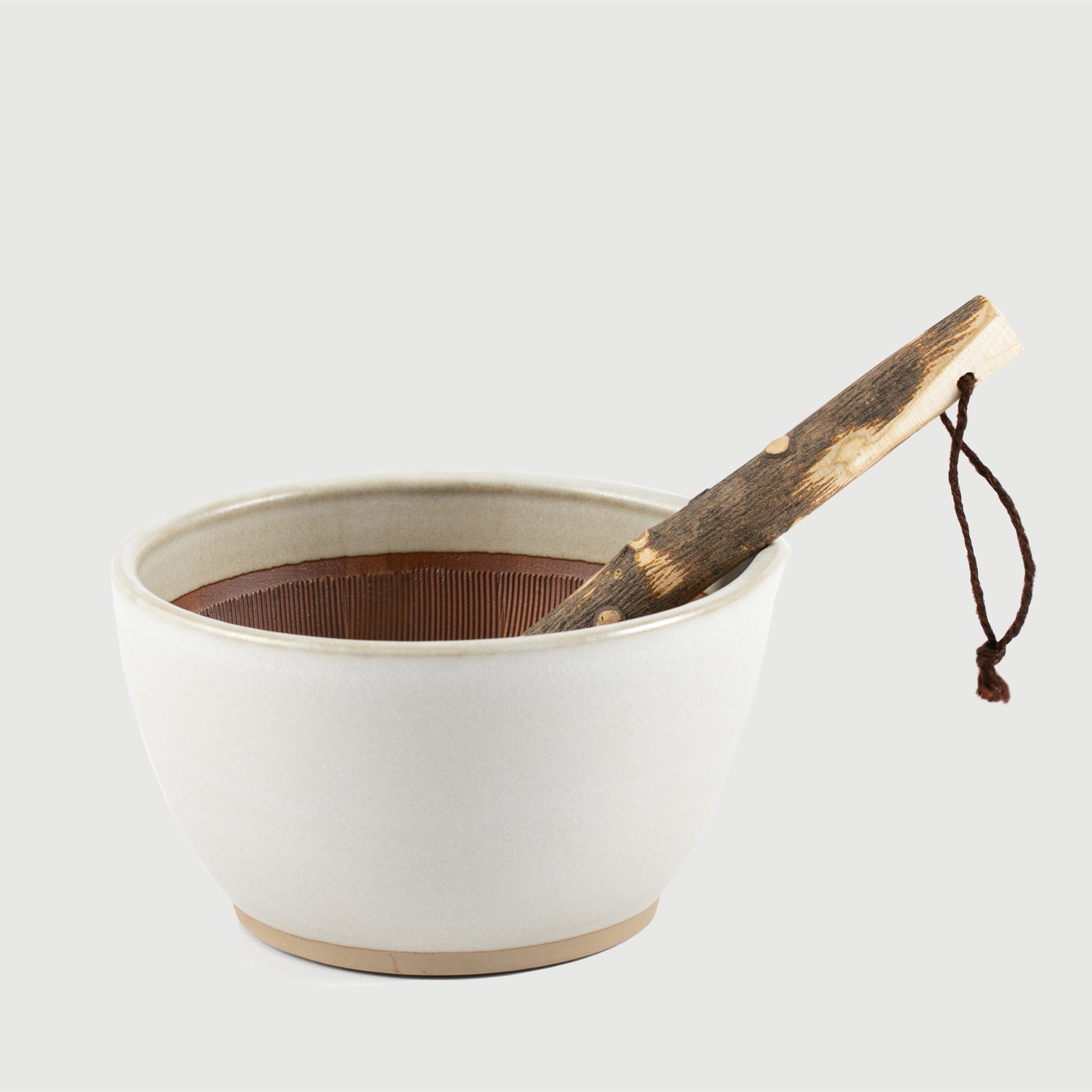 motoshige white suribachi bowl – tokyobike London